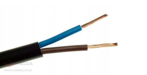 Przewód OMYP 2X0,75mm2 brązowy 300/300V - 10m | e-media.com.pl